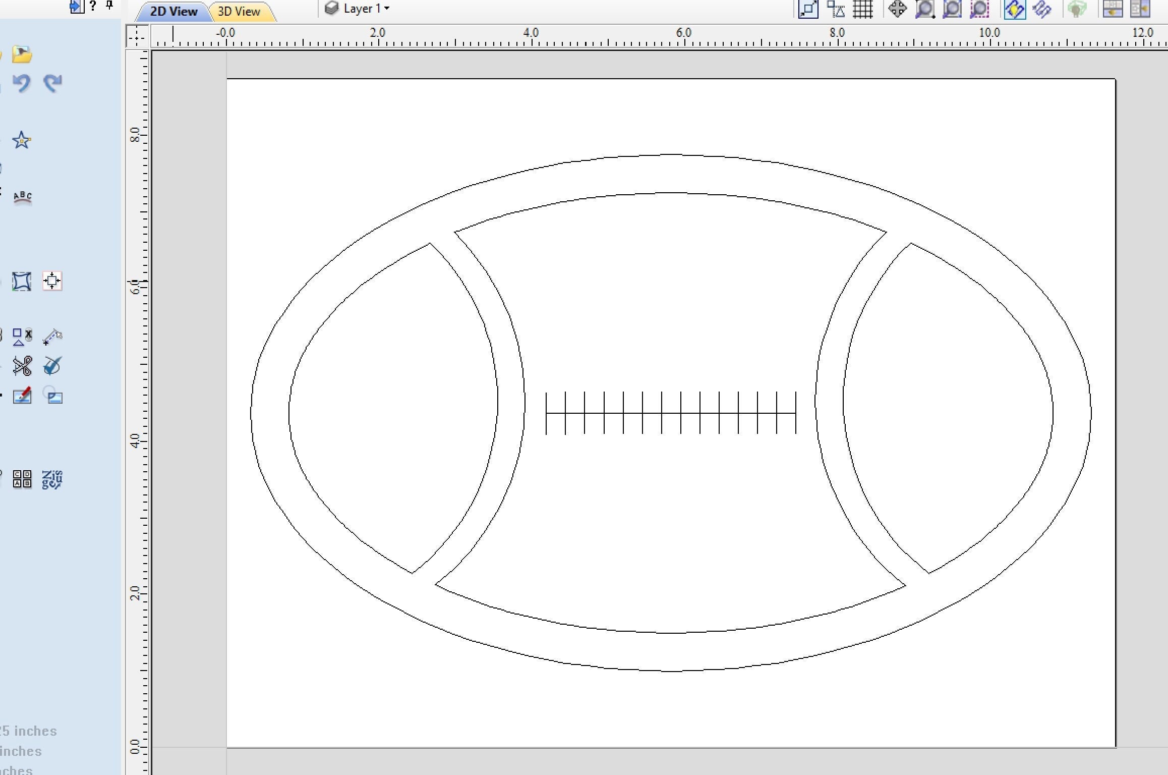 Football Serving Tray Vector File, Football Catch All Tray, SVG File ...
