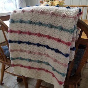 Toddler/Kid Bobble Line Blanket | Etsy