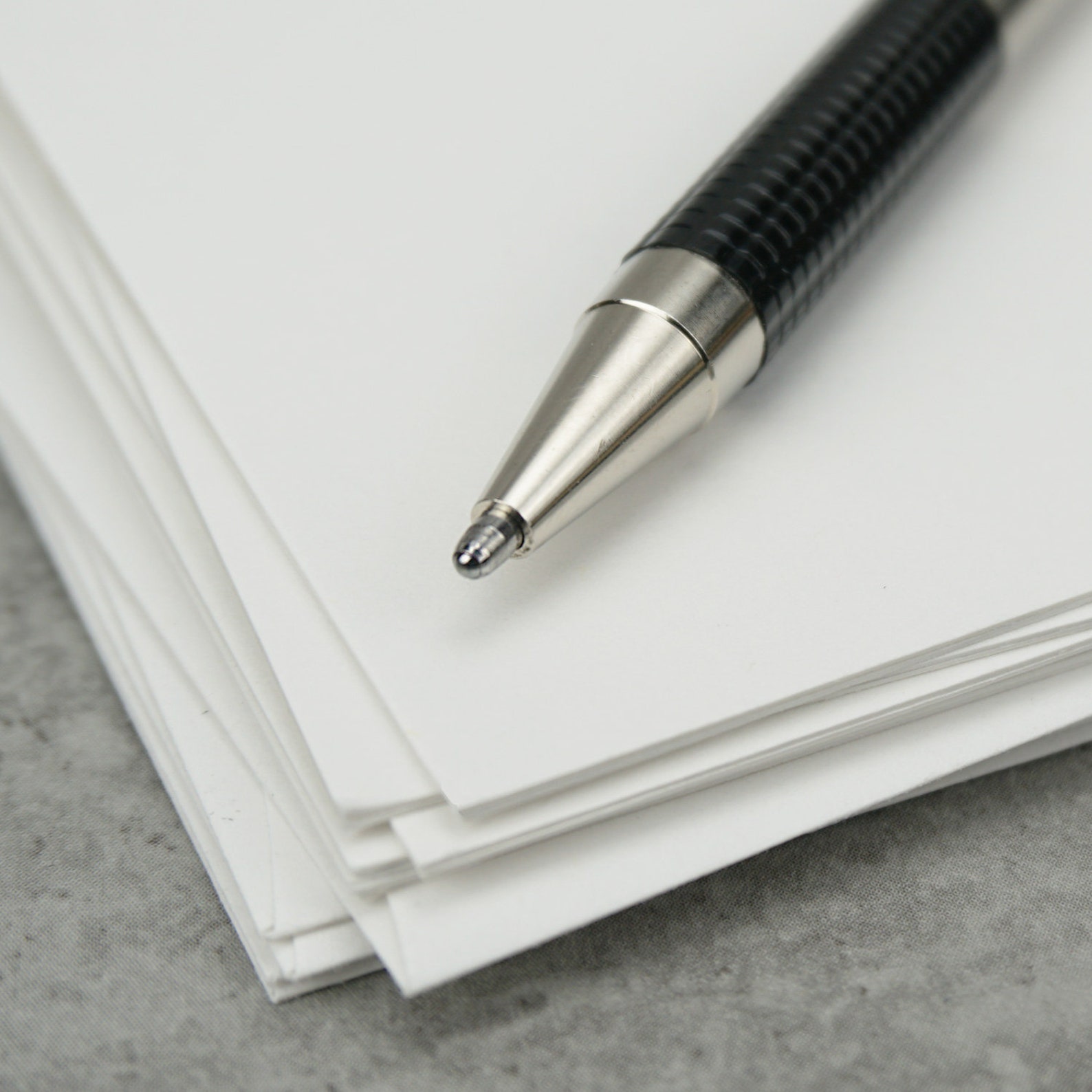 White Blank Note Cards With Envelope / Size A2 / Blank Card and ...