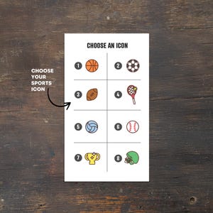 Personalized Sports Name Tag, Custom Name Labels With Your Favorite ...