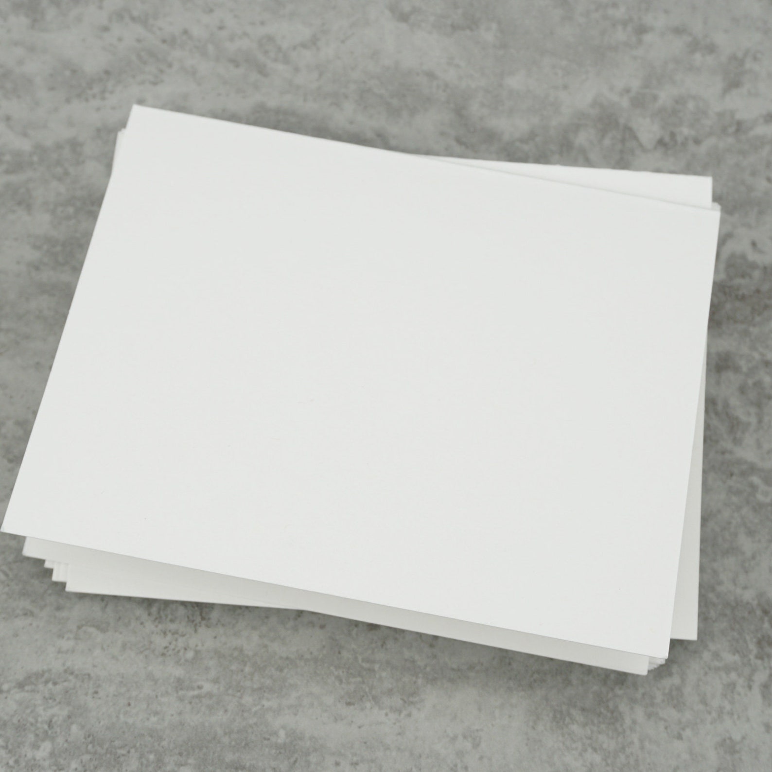 White Blank Note Cards With Envelope / Size A2 / Blank Card and ...