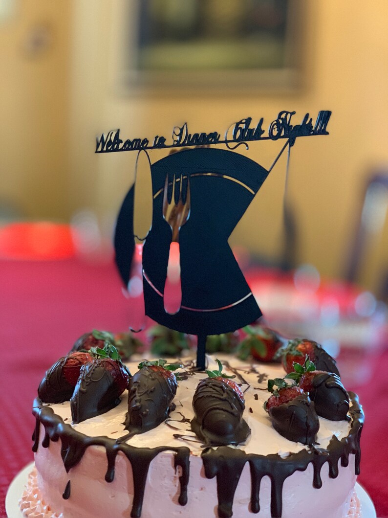 Plastic Cake Topper Personalized for Any Occasion - Etsy
