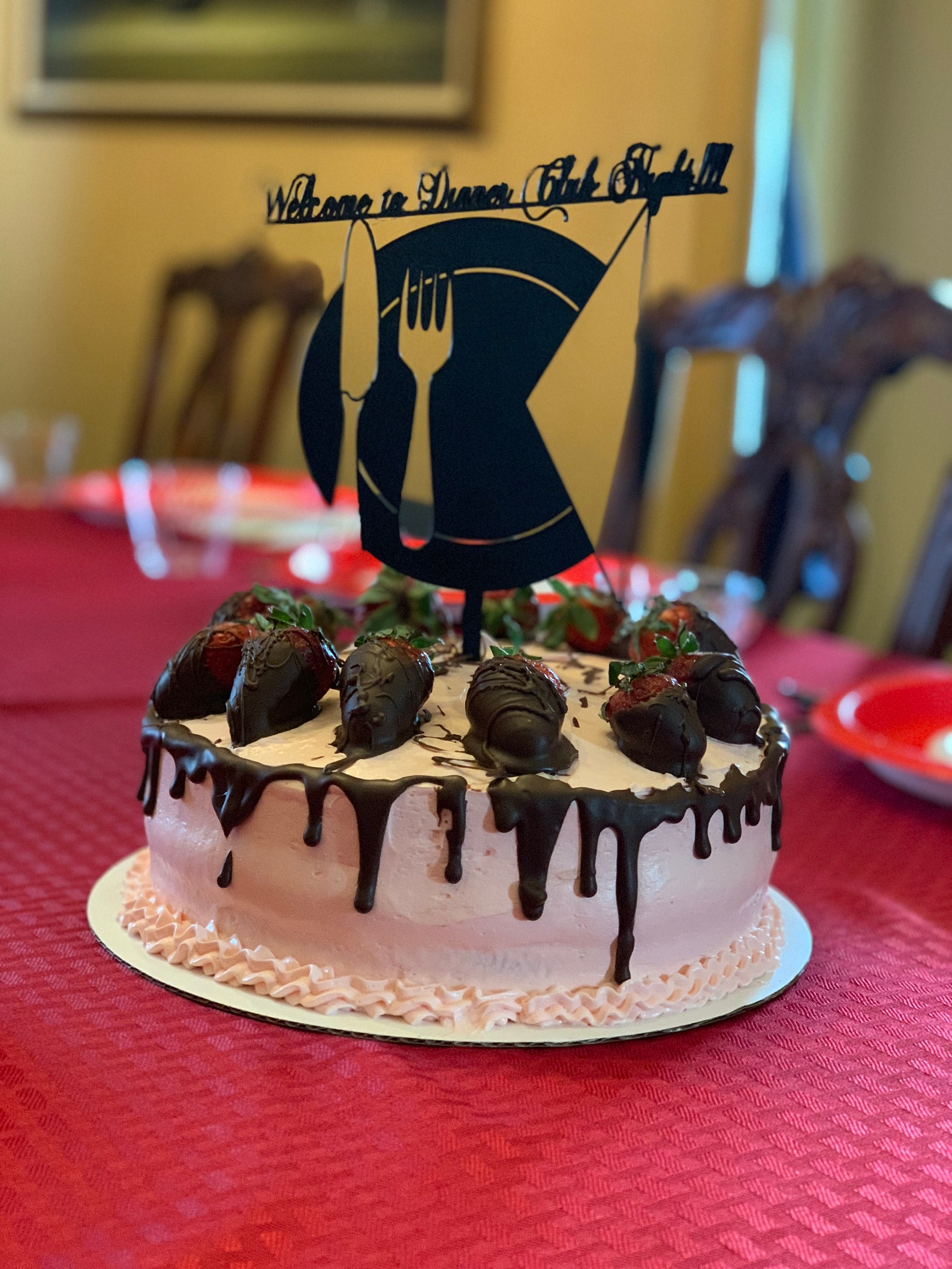 Plastic Cake Topper Personalized for Any Occasion - Etsy