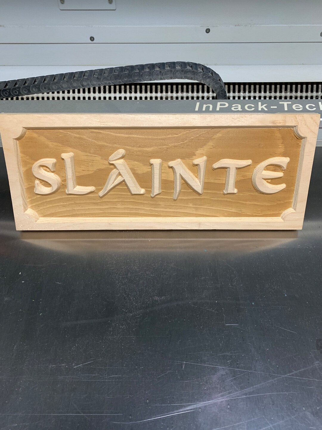 Raised Letters\pocketed Slainte Sign, Gaelic Cheers Bar Sign, Custom ...