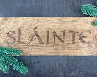 Slainte Bar Sign - Etsy