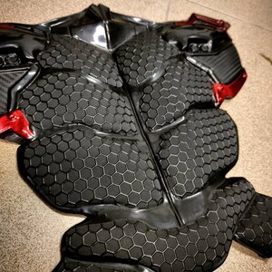 Generic Abs Armor Guard Piece Flexible, With Fabric Texture - Etsy