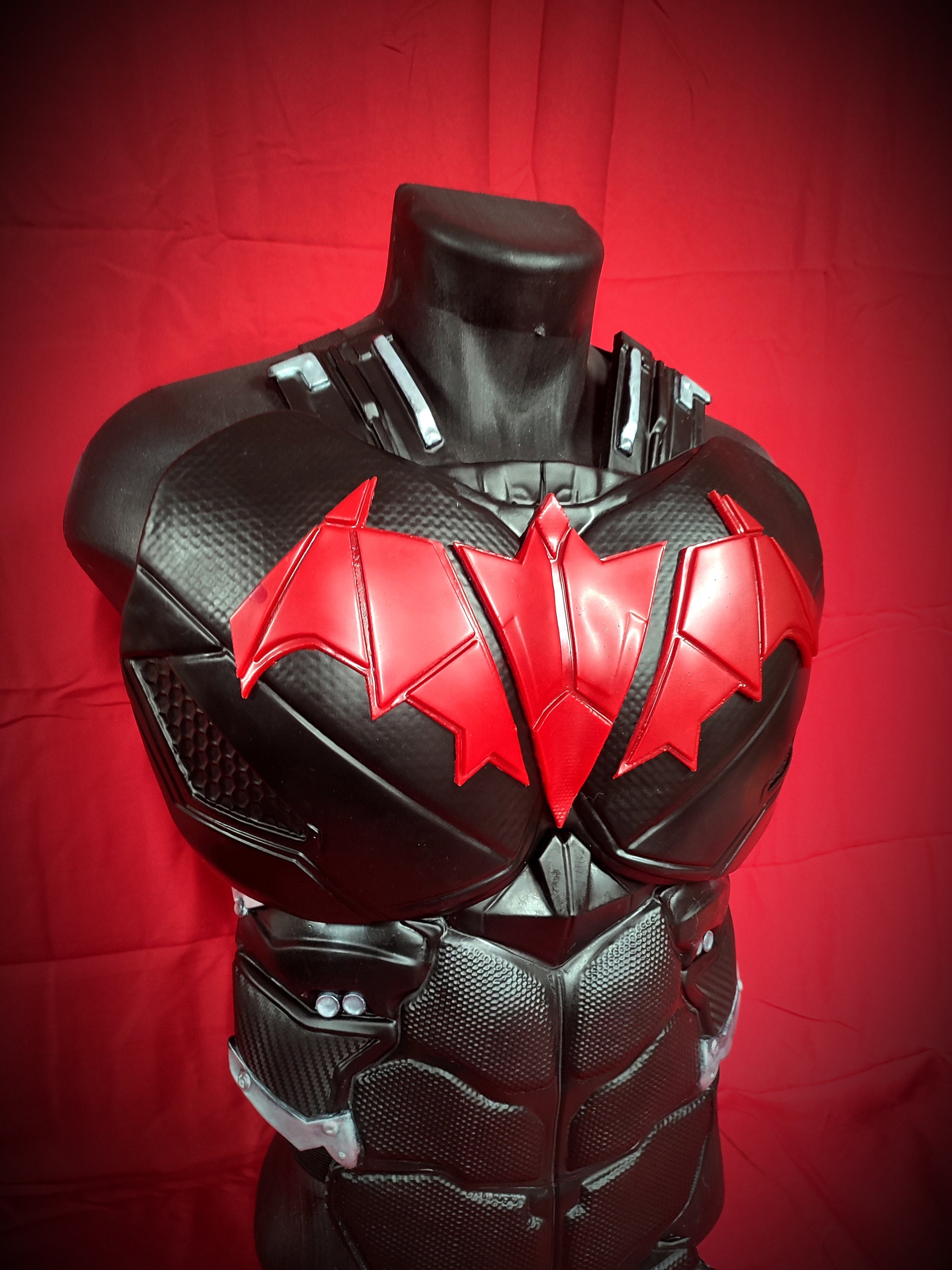Red Dragon Ibrid Chest Armor 2 Pieces Chest and Abs Made With Urethane ...