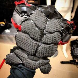 Generic Abs Armor Guard Piece Flexible, With Fabric Texture - Etsy