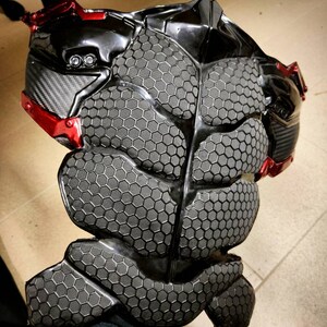 Generic Abs Armor Guard Piece Flexible, With Fabric Texture - Etsy