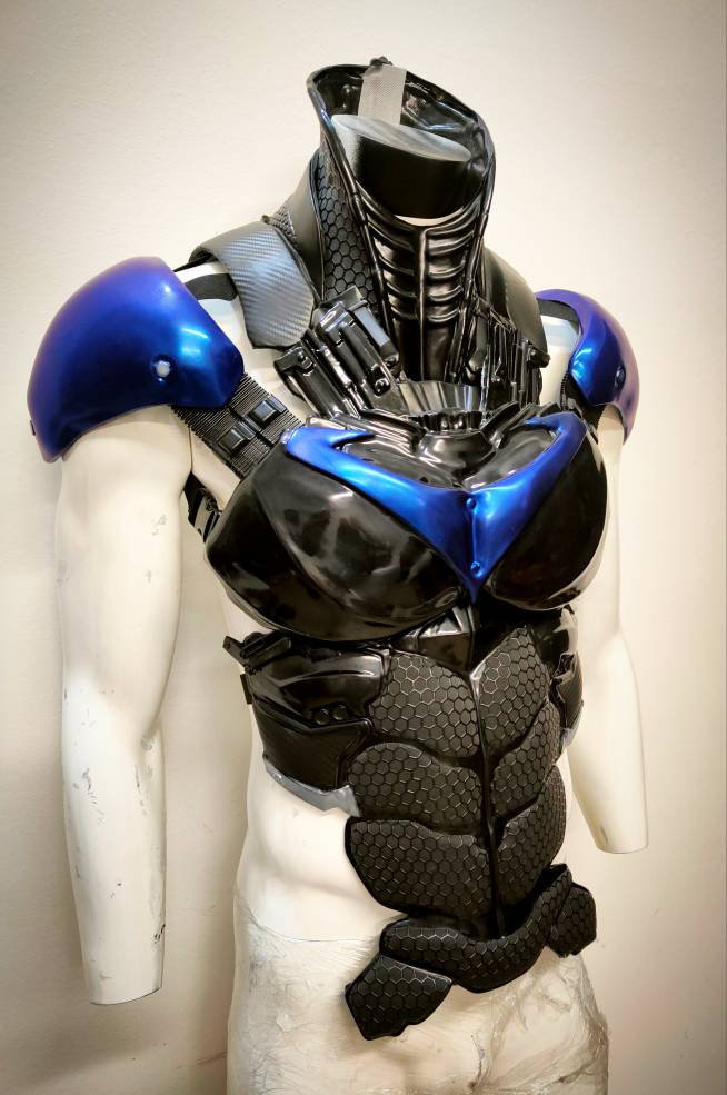 Night Warrior Hero Chest Armor Full Urethane - Etsy