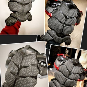 Generic Abs Armor Guard Piece Flexible, With Fabric Texture - Etsy