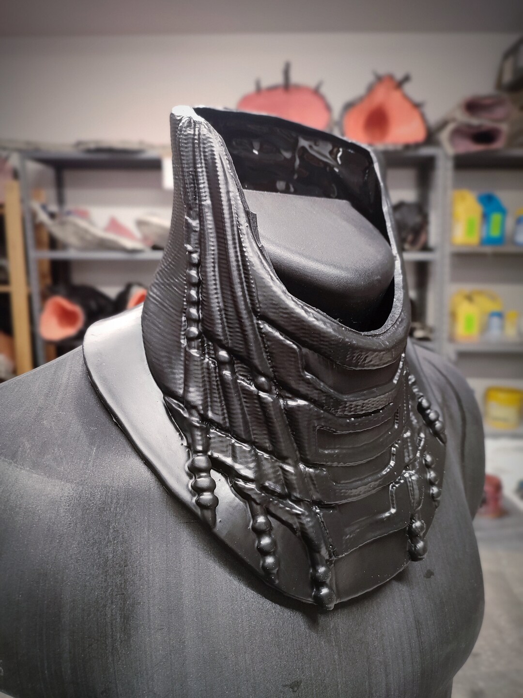 Cosplay Neck Seal Kc Concept – Armor Collar Piece – Sci-fi or Post ...