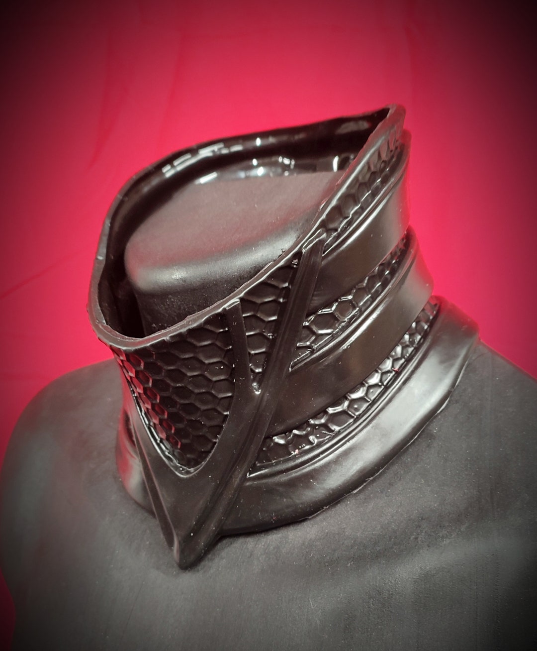 Cosplay Neck Seal Dark Hero – Armor Collar Piece – Sci-fi or Post ...
