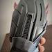 Red Warrior Gauntlet Armor Guard for Cosplay, Made With Urethane ...