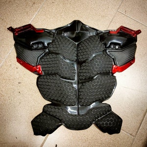 Generic Abs Armor Guard Piece Flexible, With Fabric Texture - Etsy