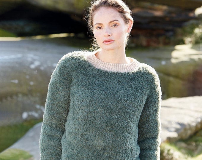 Ladies Jumper / Sweater Knitting Pattern in Sirdar Alpine and Country ...