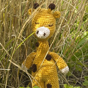George Giraffe Crochet Toy Pattern in Flutterby Chunky , James C. Brett ...