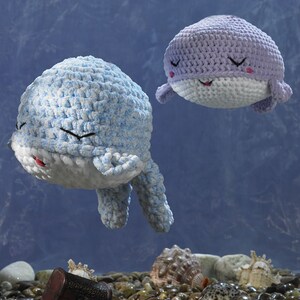 Whales Crochet Toy Pattern in Flutterby Chunky & Huggable, James C ...