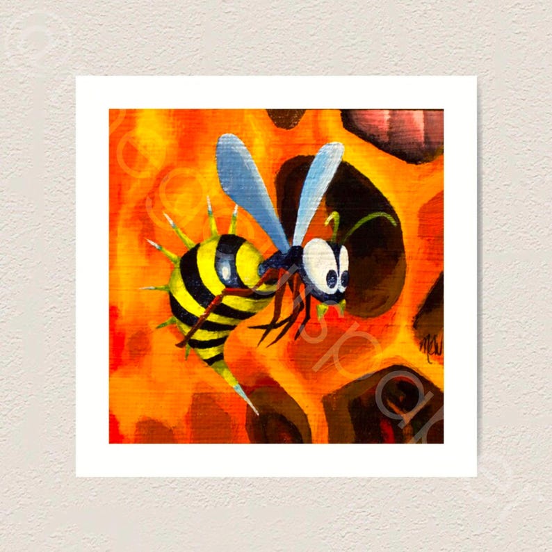 Zinger PRINT - Donkey Kong Country Video Game Print 8x8” - Etsy