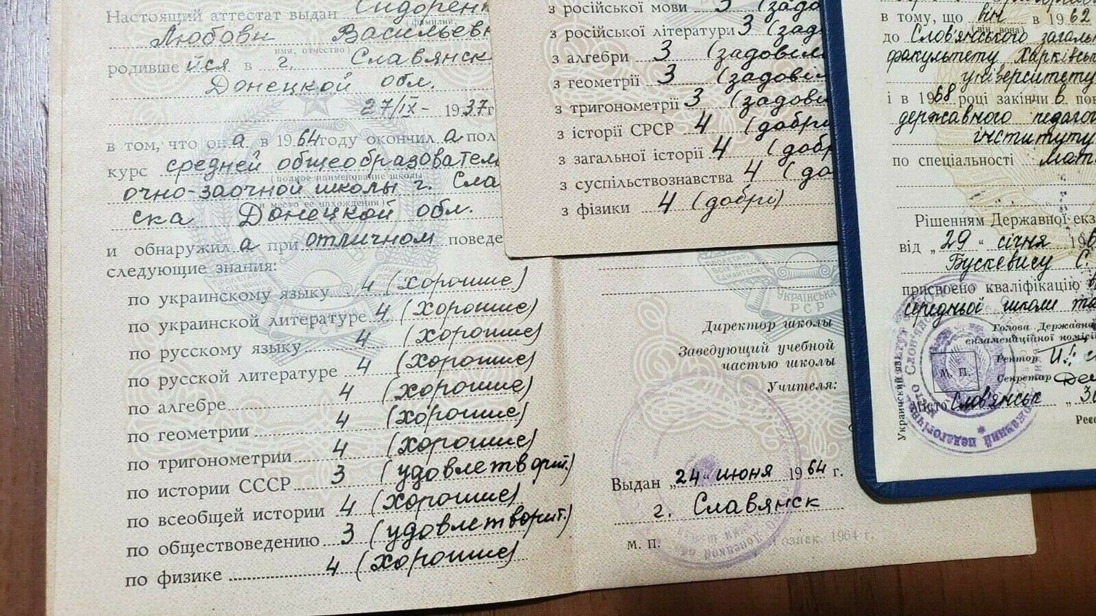 Soviet Vintage Card USSR Documents Ussr Old Document Rare | Etsy