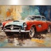 Abstract Car Original Oil Painting on Canvas,car Wall Art,modern Car ...