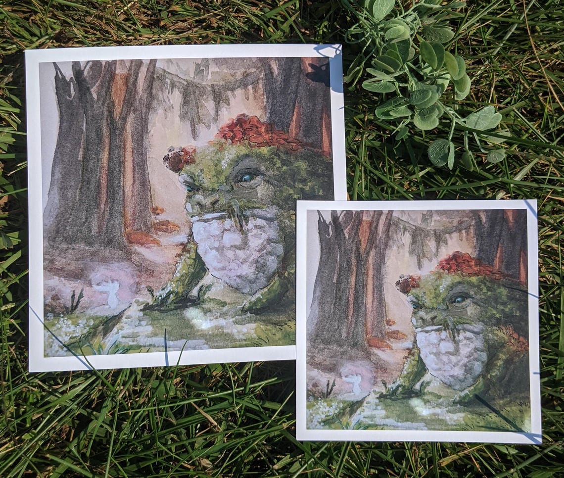 Kwolok's Hollow (ori and the Will of the Wisps) - Illustration Print - Etsy