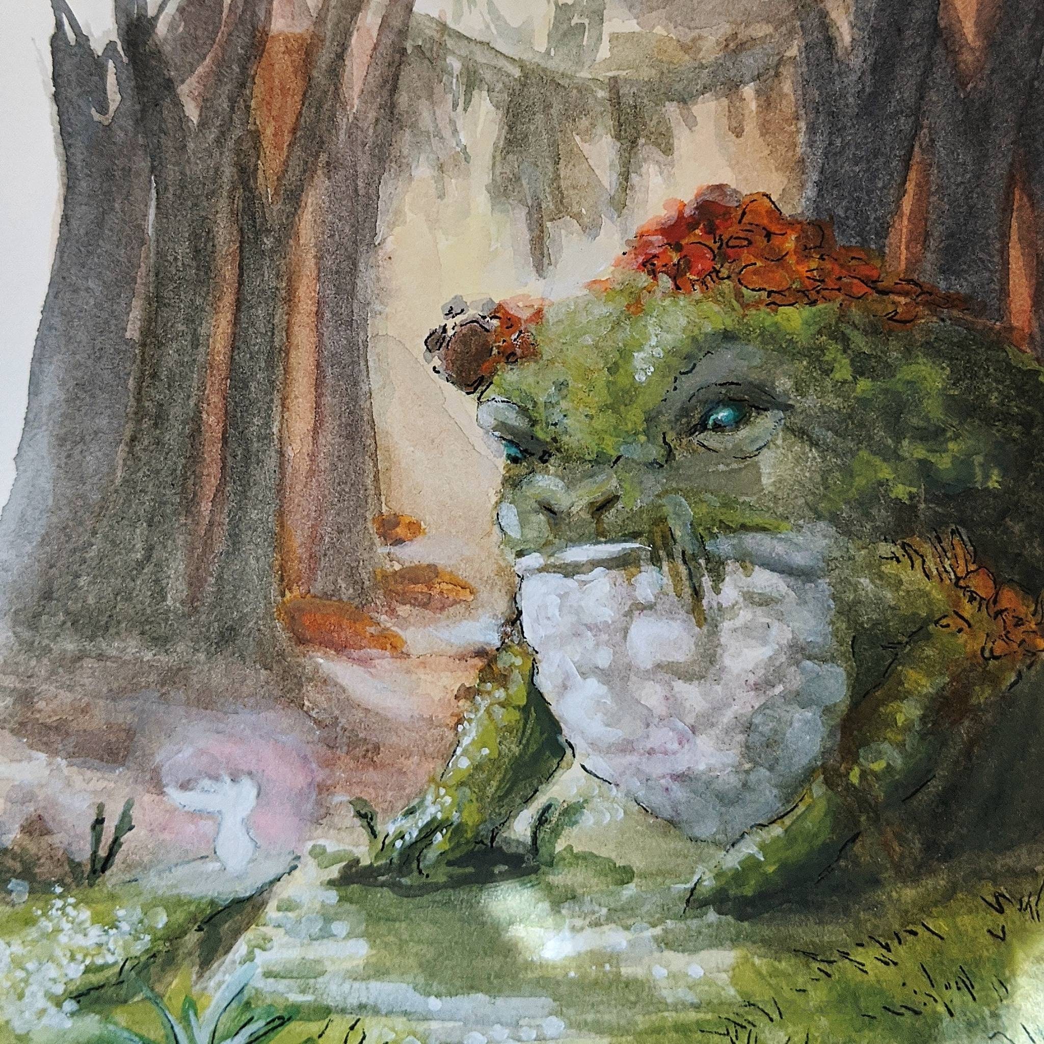 Kwolok's Hollow (ori and the Will of the Wisps) - Illustration Print - Etsy