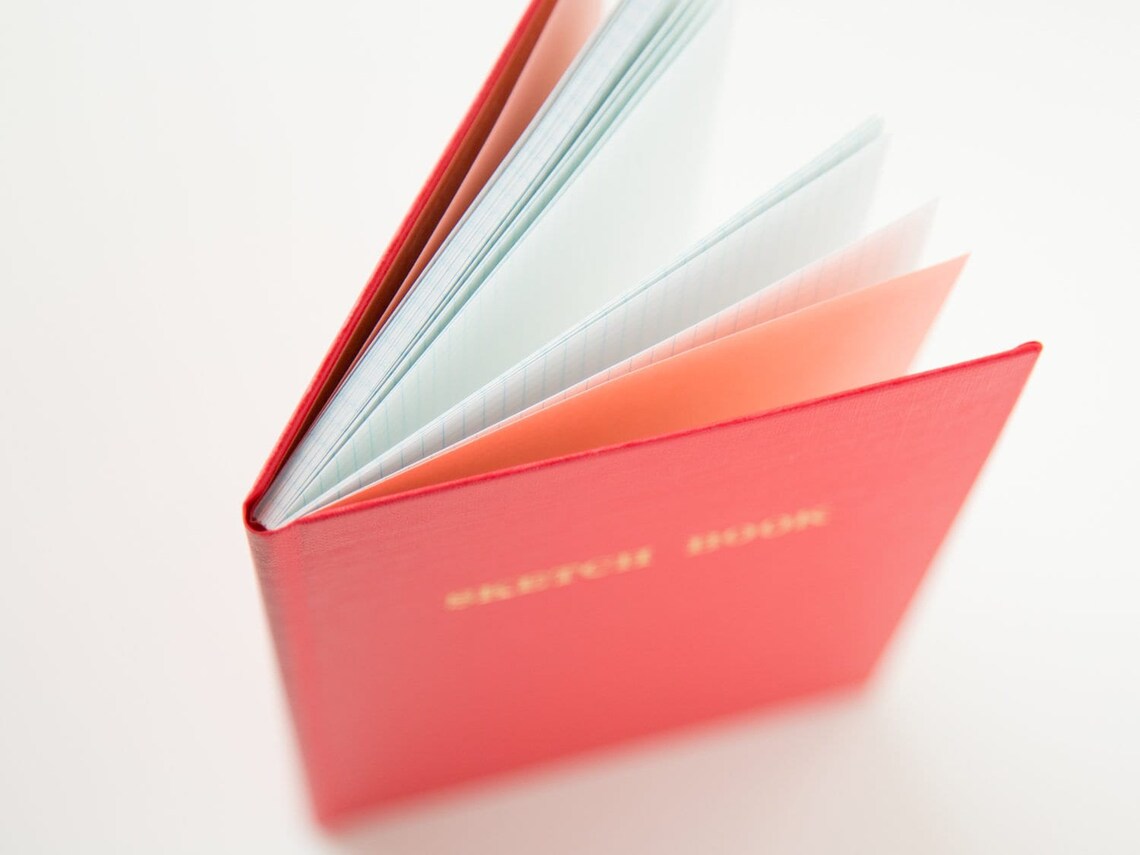 KOKUYO Field Note Book Red Color KOKUYO Sketch Book - Etsy