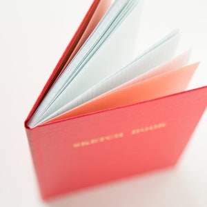 KOKUYO Field Note Book Red Color, KOKUYO Sketch Book, Hardcover ...
