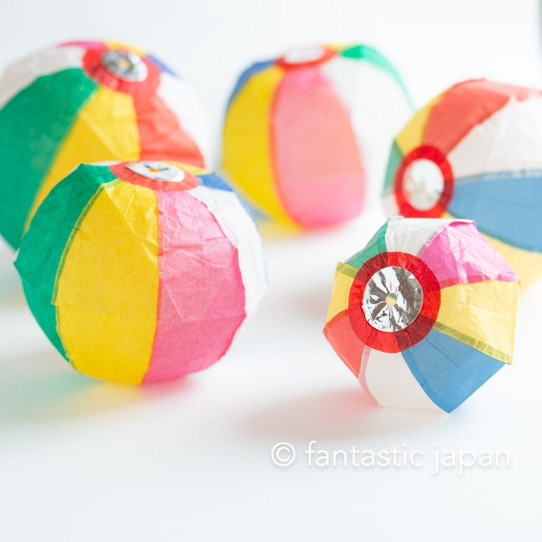 Japanese Paper Balloon -traditional Balloons- - Etsy