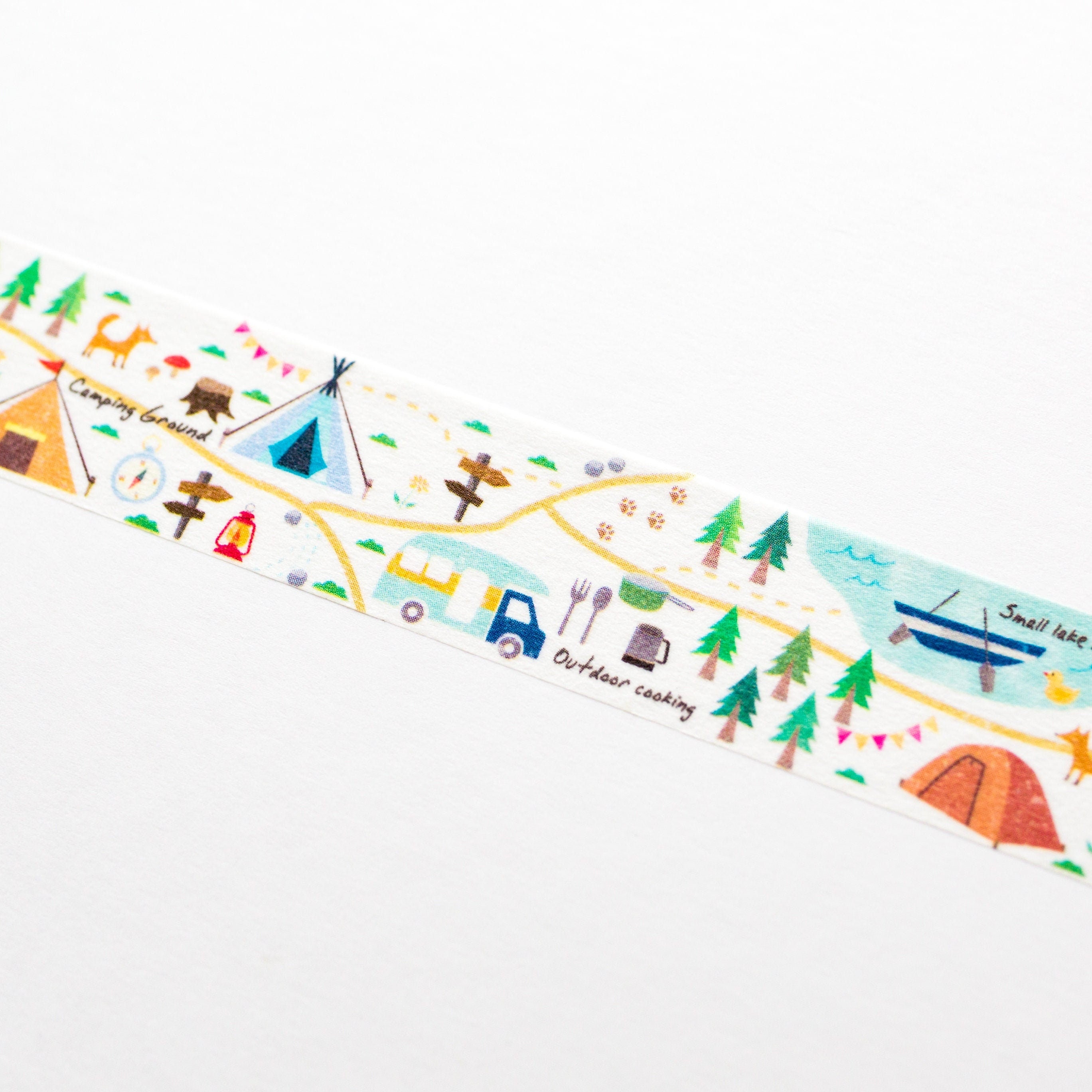 Masking Tape -camp Map- - Etsy