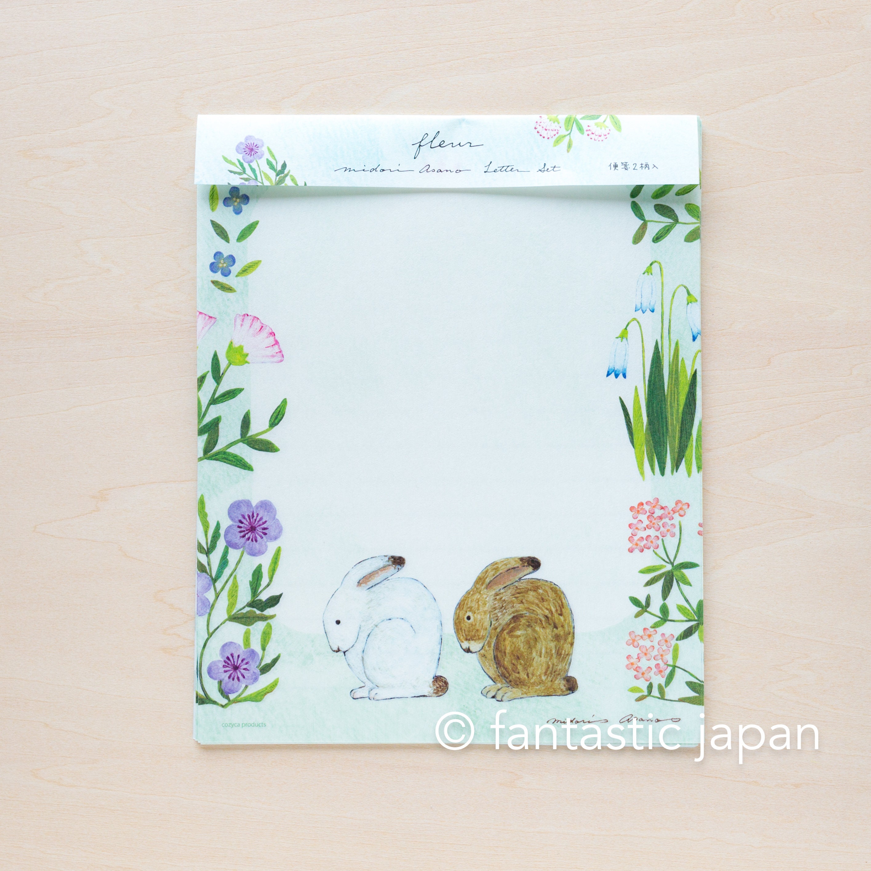 Japanese Letter Set fleur by Midori Asano - Etsy