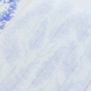 Japanese Style Washi Letter Set -lavender- - Etsy