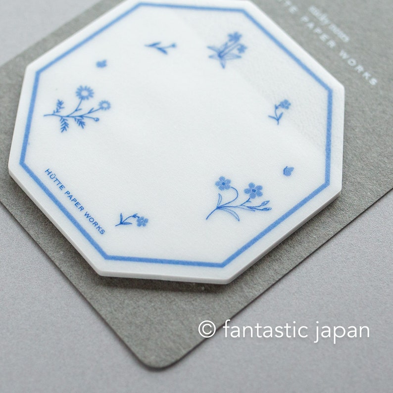 Hütte Paper Works / Tracing Paper Die-cut Sticky Notes -octogonale- - Etsy