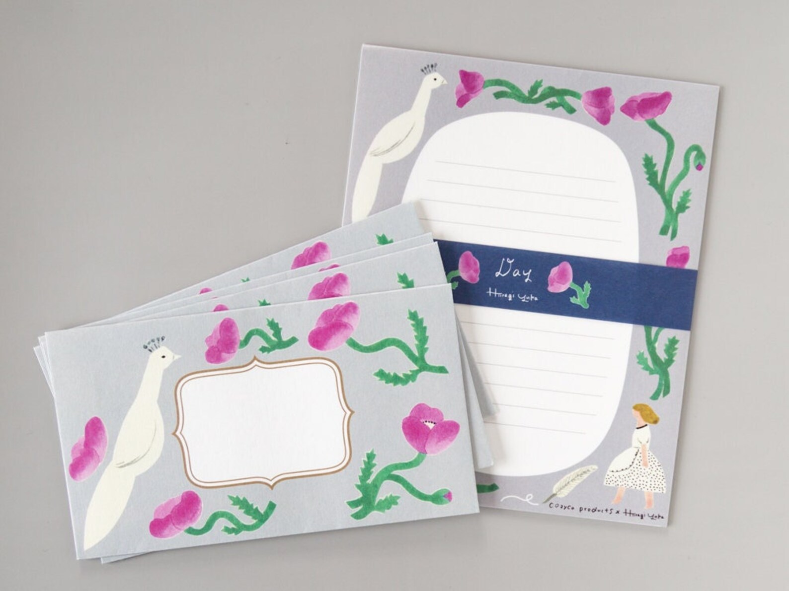Japanese Writing Letter Set day by Yuka Hiiragi/ Mino Washi - Etsy