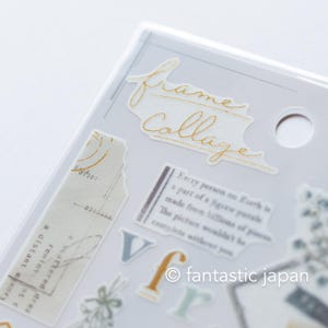 Sticker / Frame Collage -blue- - Etsy