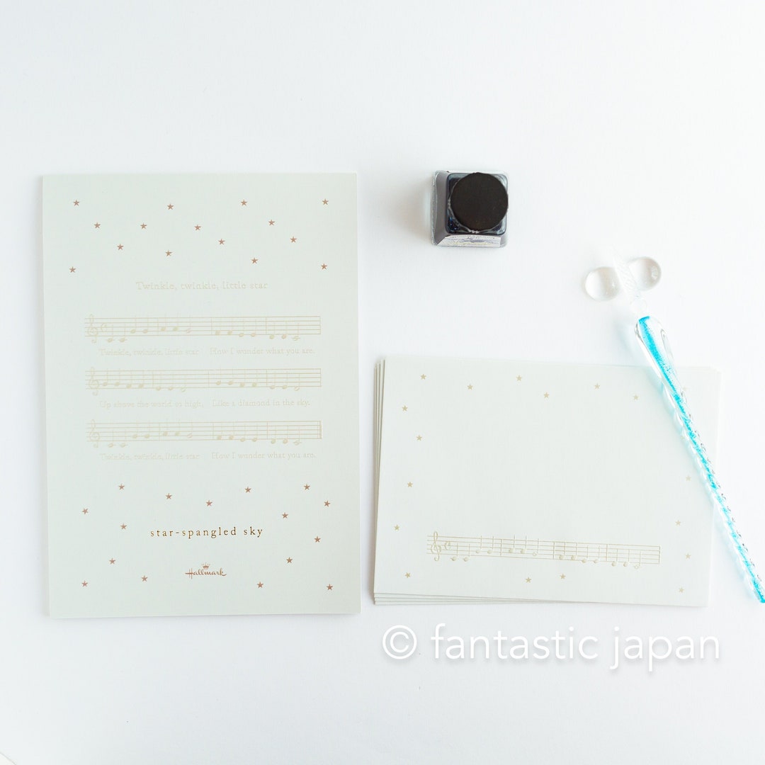 Hallmark Writing Letter Pad and Envelopes -twinkle, Twinkle Little Star ...
