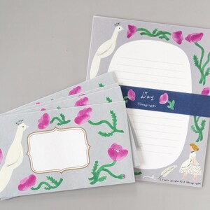 Japanese Writing Letter Set -day- by Yuka Hiiragi/ Mino Washi / Cozyca ...