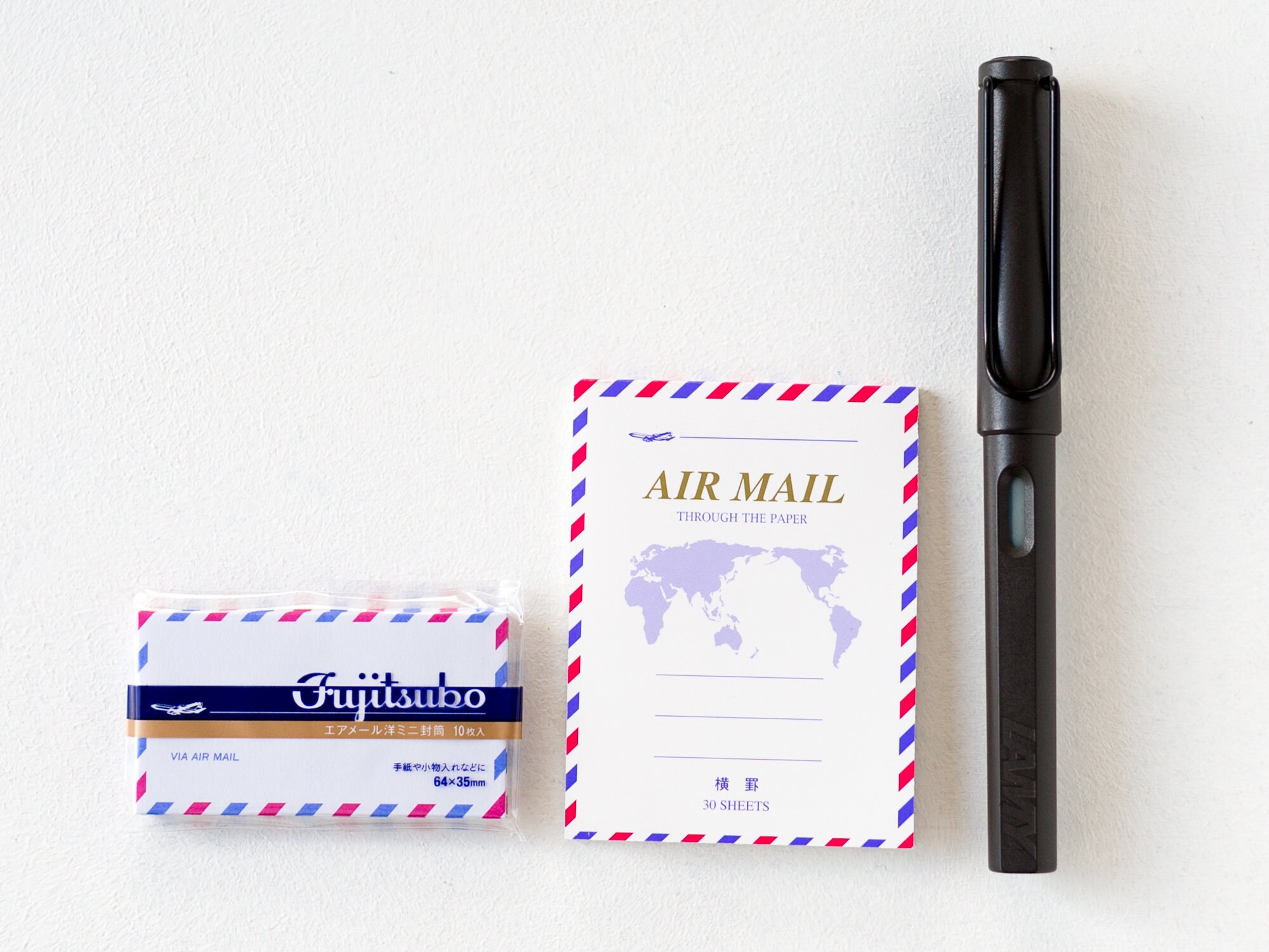 Tiny Air Mail Writing Set Fujitsubo / tiny mail | Etsy