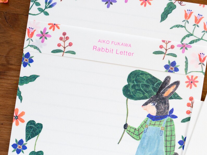 Letter Set -rabbit Letter- - Etsy