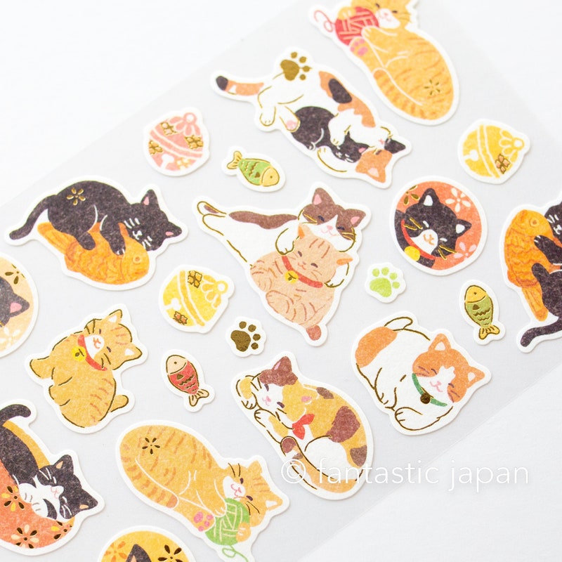 Gatos stickers - Etsy México