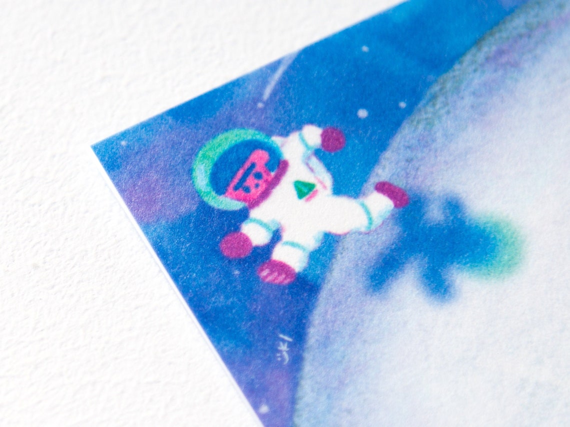 Japanese Writing Letter Set PLANET by ITOI YUKI/ Mino Washi - Etsy