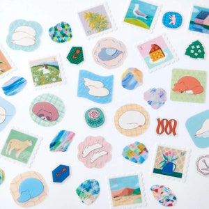 SODA / Clear PET Roll Sticker -postage Stamp L- - Etsy