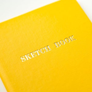 KOKUYO Field Note Book Yellow Color, KOKUYO Sketch Book, Hardcover ...