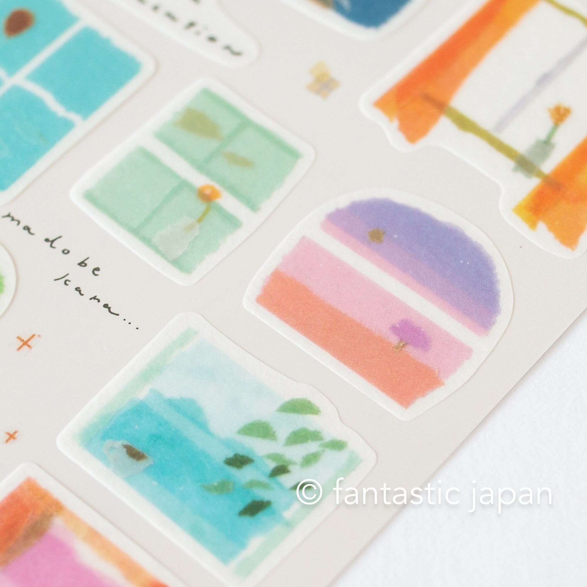 Washi Sticker -windows- by Miki Tamura - Etsy