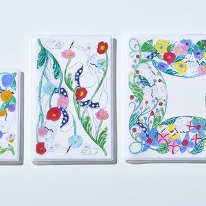 HITOTOKI Notebook comic Size my Garden - Etsy