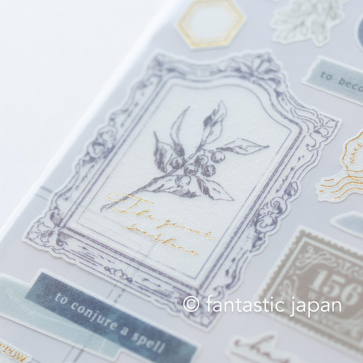 Sticker / Frame Collage -blue- - Etsy