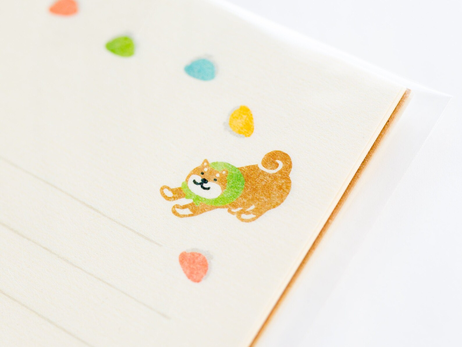 Traveling Shiba-dog Writing Letter Set / Mino Washi / Japanese - Etsy