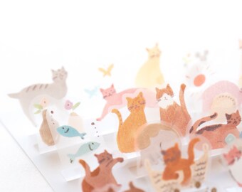 Pop Cat Sticker - Etsy