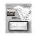 Paintable Stamp Half Size -vertical Time Schedule- - Etsy